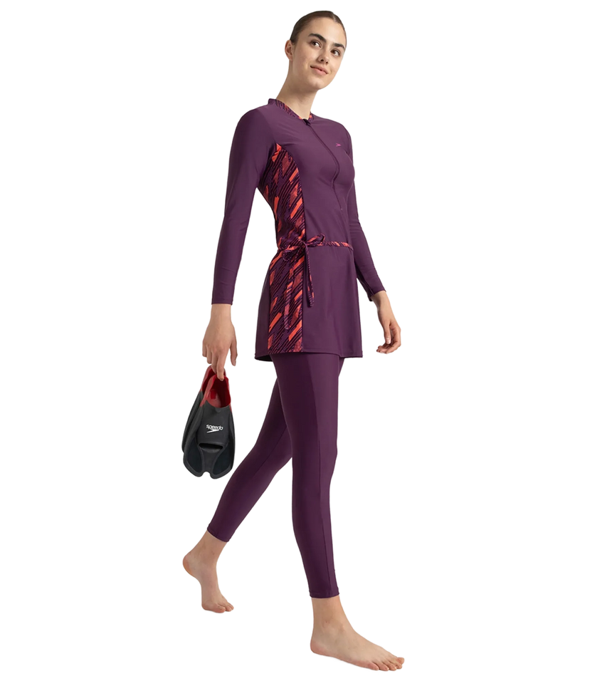 Buy Speedo Women's Enduraflex Two Piece Closedback Full Body Suit ...