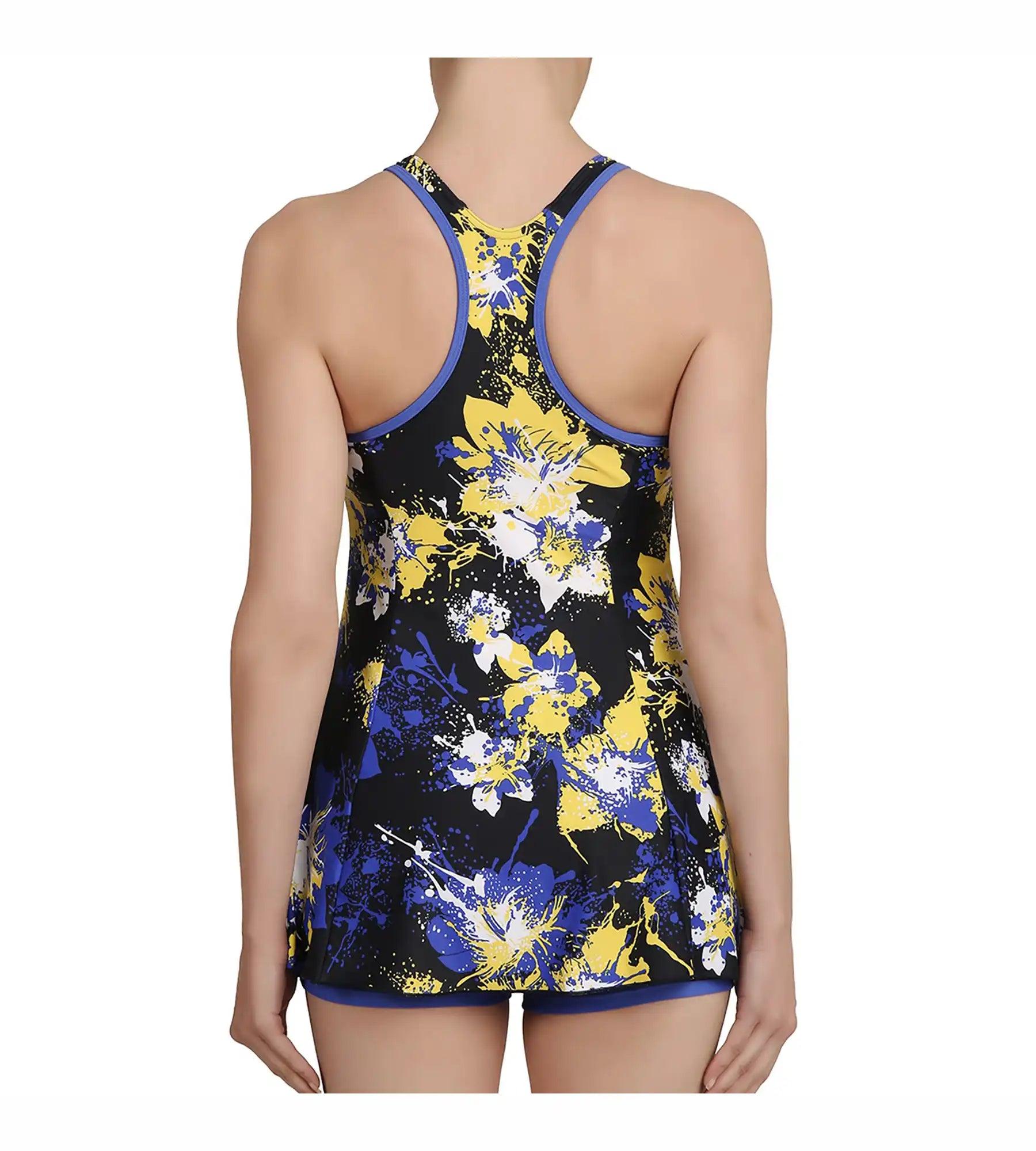 Buy Speedo Racerback Swimdress Speedo Navy-Deep Peri Swimwear Online ...