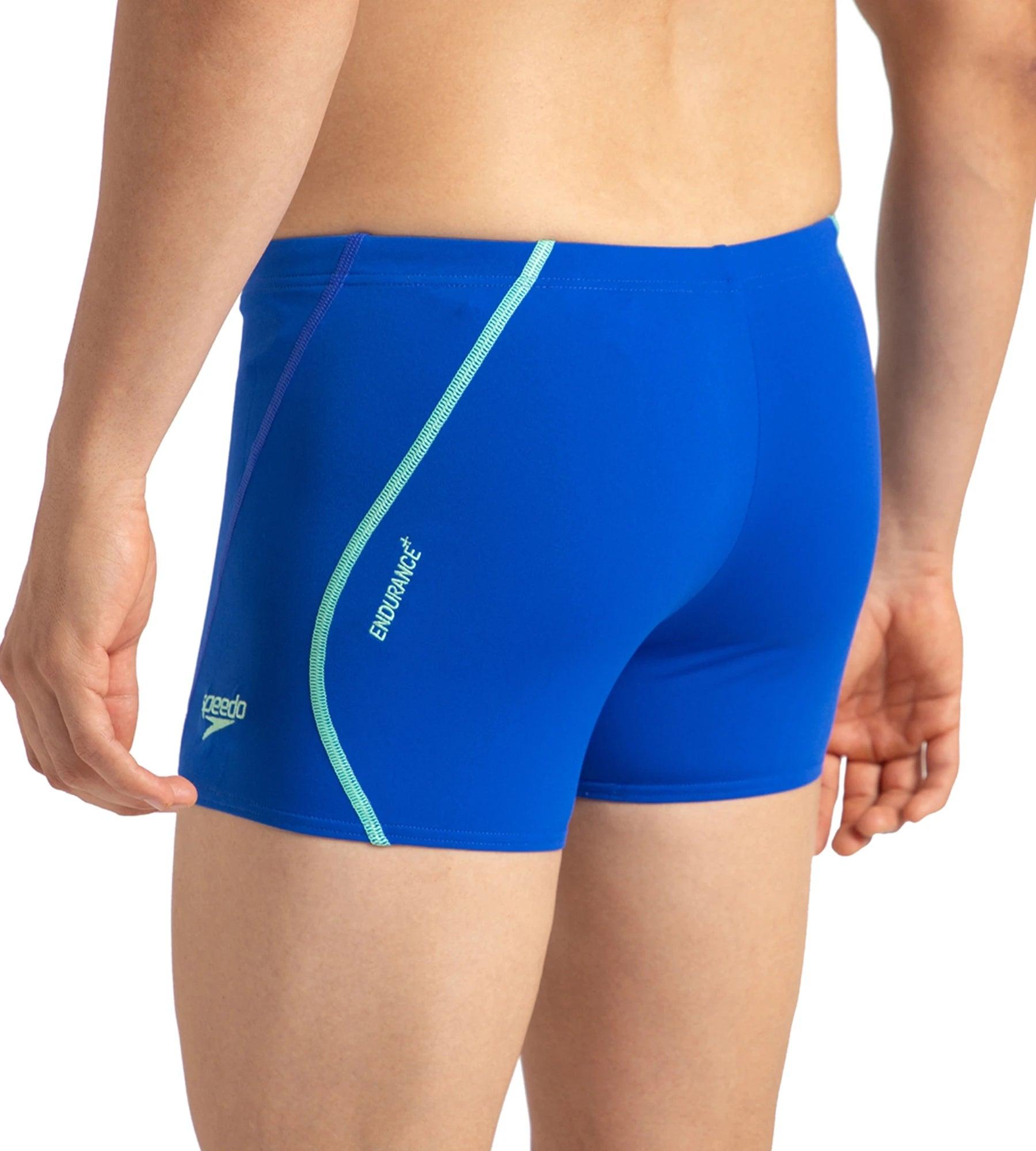 Buy Speedo Male Essential Splice Aquashort Beautiful Blue-Green Glow ...
