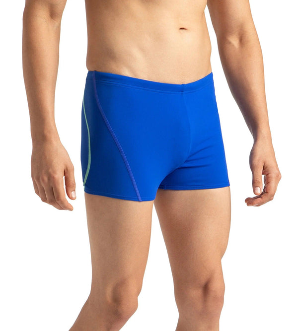 Buy Speedo Male Essential Splice Aquashort Beautiful Blue-Green Glow ...