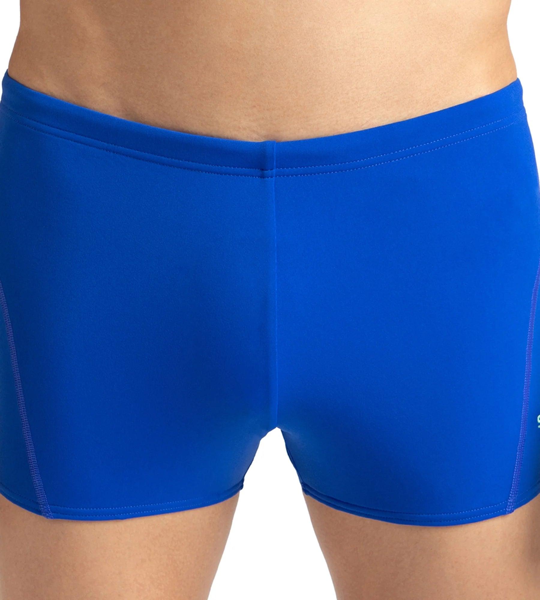 Buy Speedo Male Essential Splice Aquashort Beautiful Blue-Green Glow ...