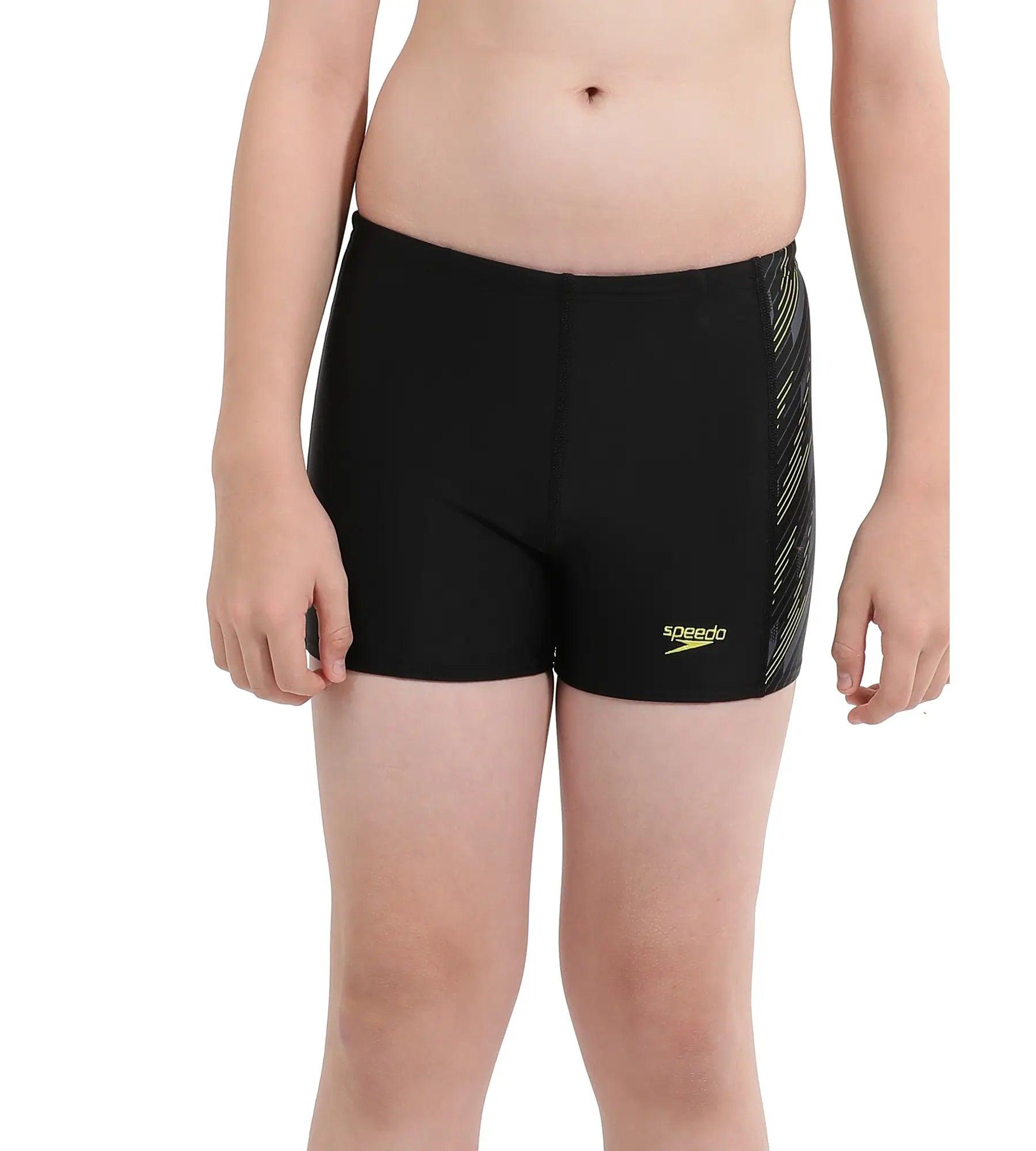 Buy Speedo Hyper Boom Panel Aquashort Black-Lemon-Drizzle-Usa-Charcoal ...