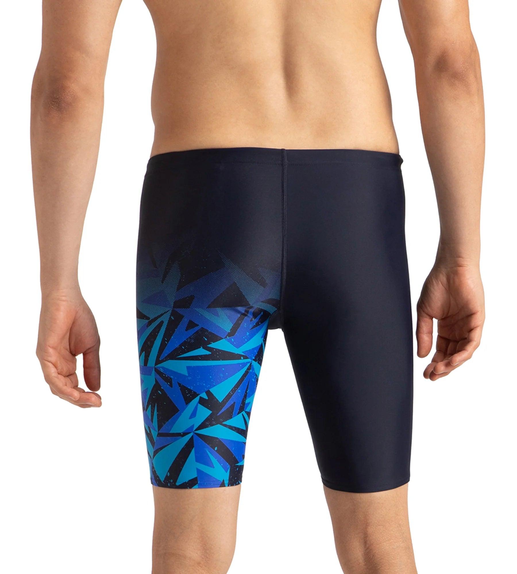 Buy Speedo Hyper Boom V Cut Jammer True Navy-Blue Flame-Pool Swimwear ...