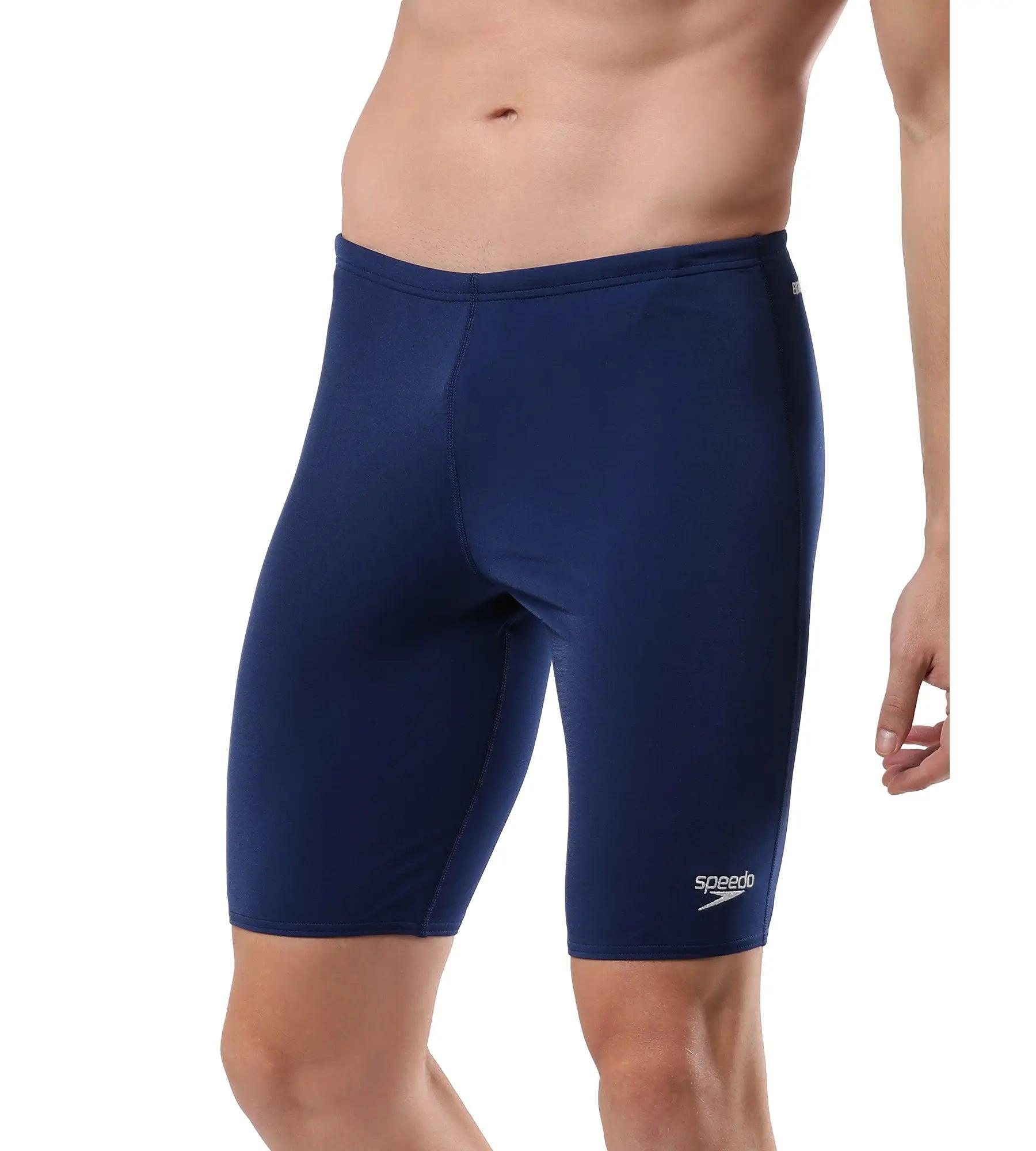 Buy Speedo Essential Endurance Plus Jammer Cerulean-Blue-White Swimwear ...