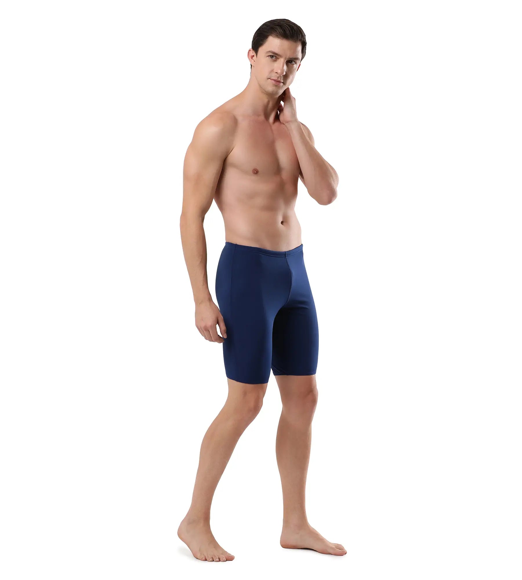 Buy Speedo Essential Endurance Plus Jammer Cerulean-Blue-White Swimwear ...