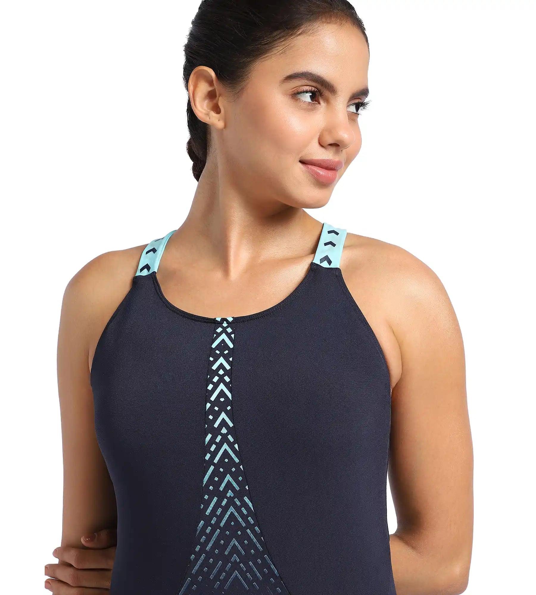 Buy Speedo Hydropro One Piece Truenavy-Marine-Blue Swimwear Online ...