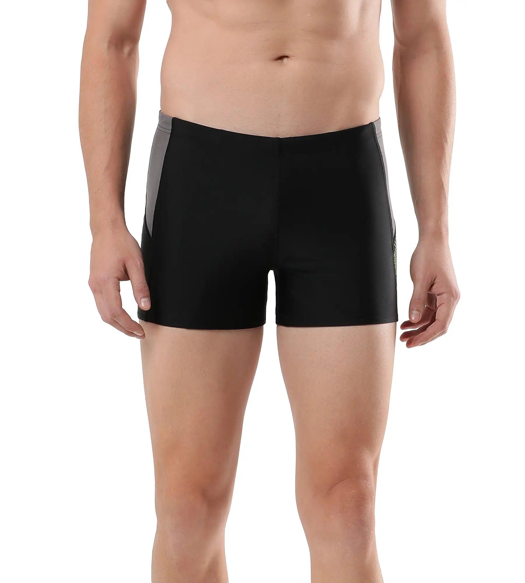 Buy Speedo Dive Aquashort Black-Dove-Grey-Spritz Swimwear Online ...
