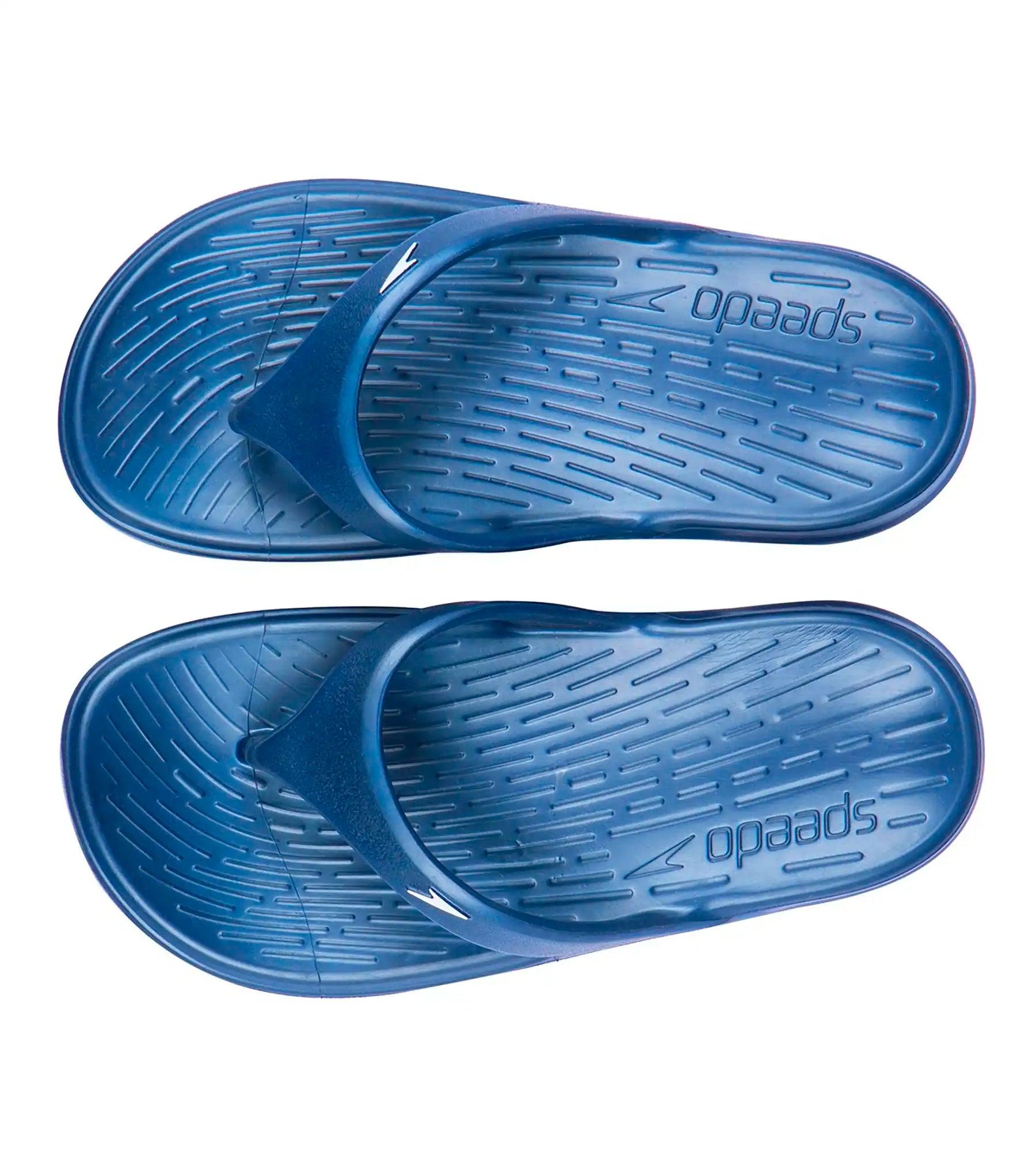 Buy Speedo Single Colour Thong Navy-White Footwear Online| Speedo India