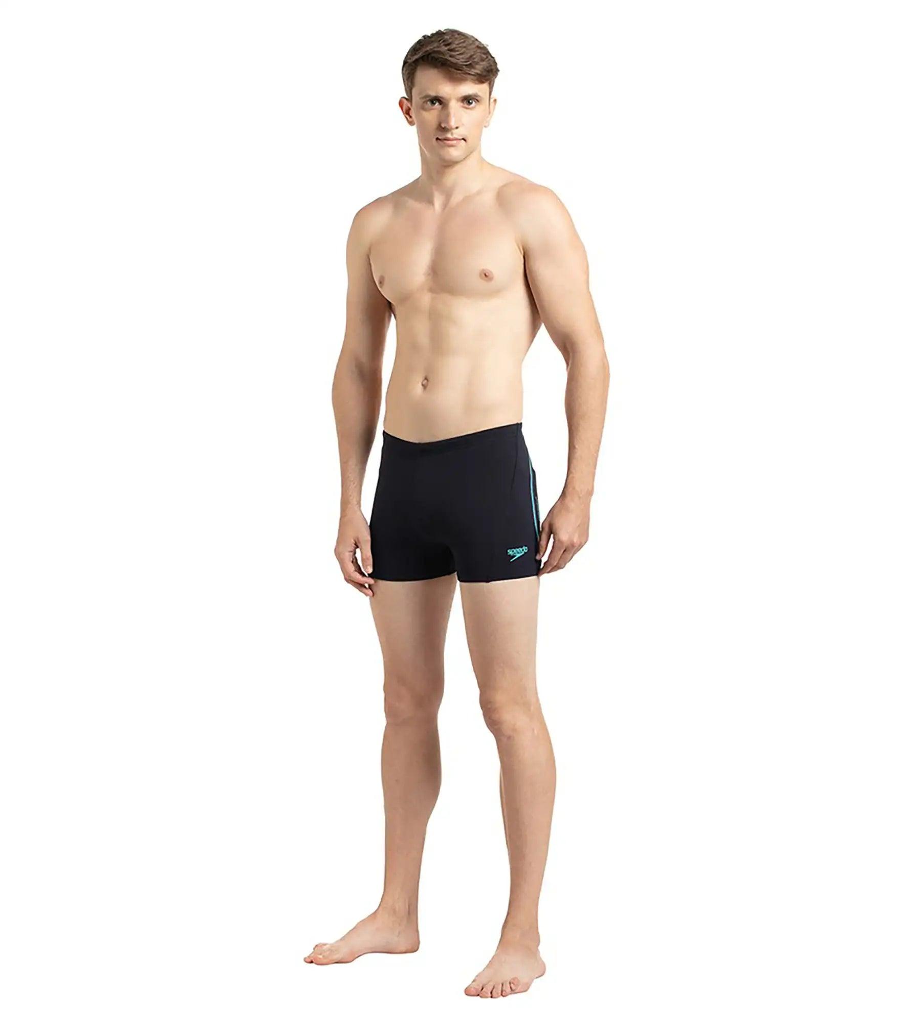 Buy Speedo Male Essential Splice Aquashort True Navy-Pool Swimwear ...