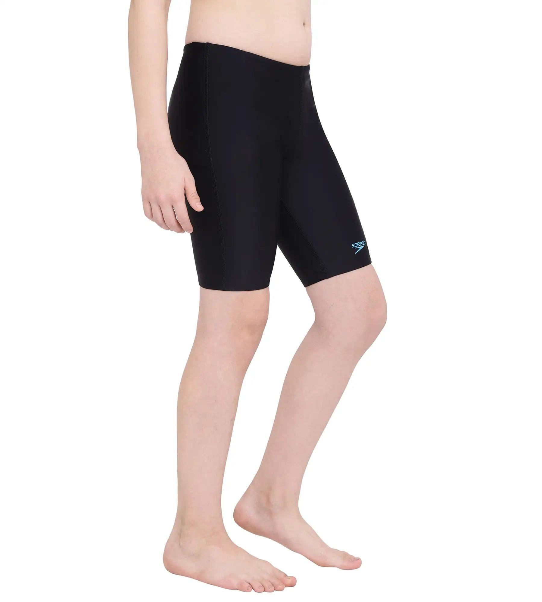 Buy Speedo Boys Hyper Boom Jammer Black-Bolt-Dove Grey Swimwear Online ...