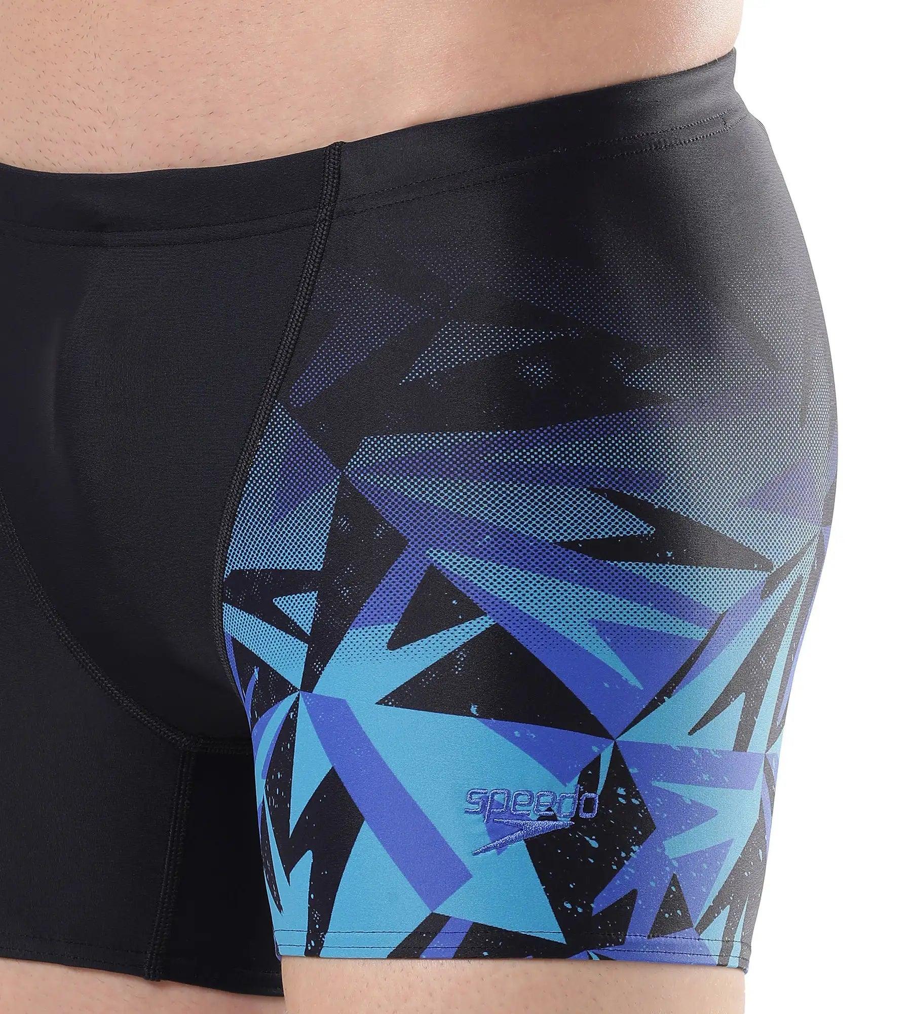 Buy Speedo Male Hyper Boom V Cut Aquashort True Navy-Blue Flame-Pool ...