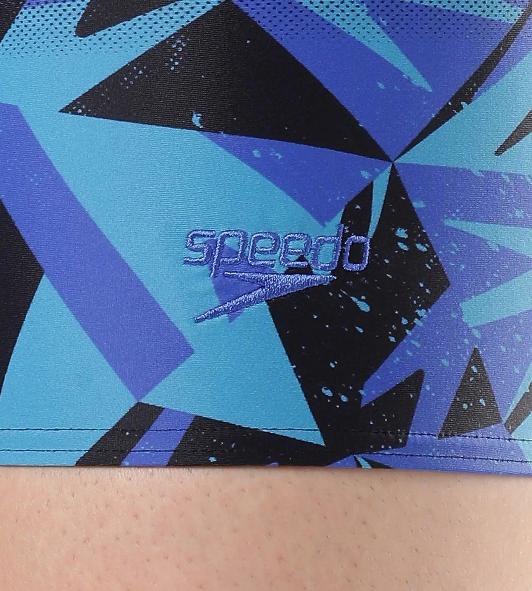 Buy Speedo Male Hyper Boom V Cut Aquashort True Navy-Blue Flame-Pool ...