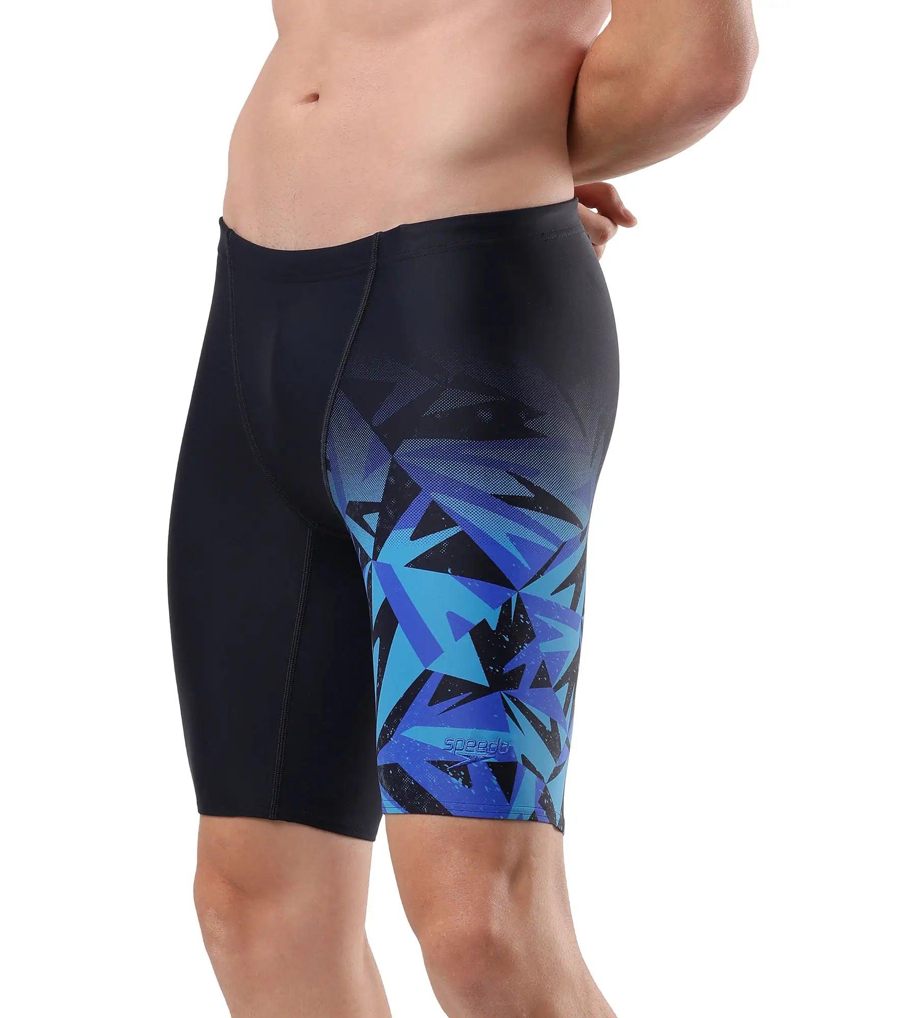 Buy Speedo Hyper Boom V Cut Jammer True Navy-Blue Flame-Pool Swimwear ...