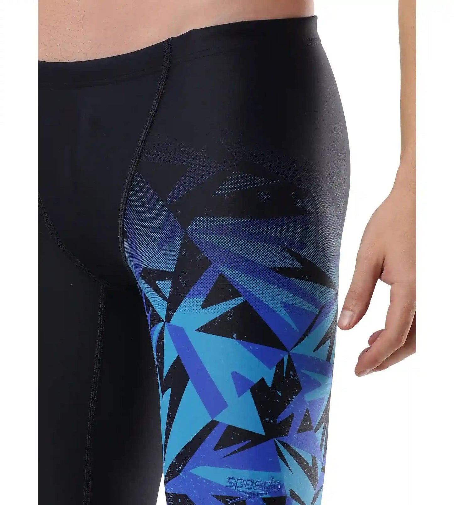 Buy Speedo Hyper Boom V Cut Jammer True Navy-Blue Flame-Pool Swimwear ...