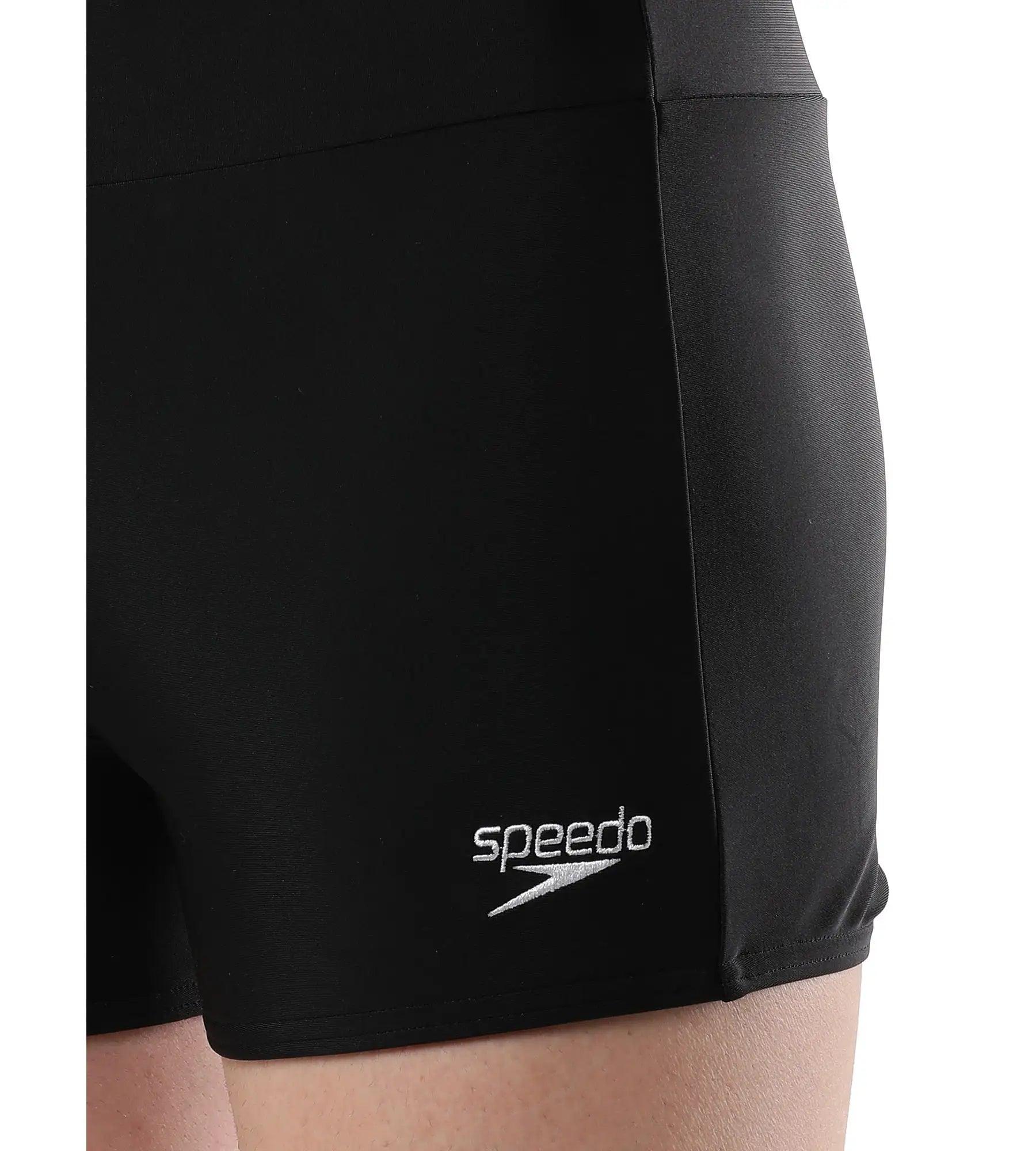 Buy Speedo Essential Houston Aquashort Black Swimwear Online | Speedo India