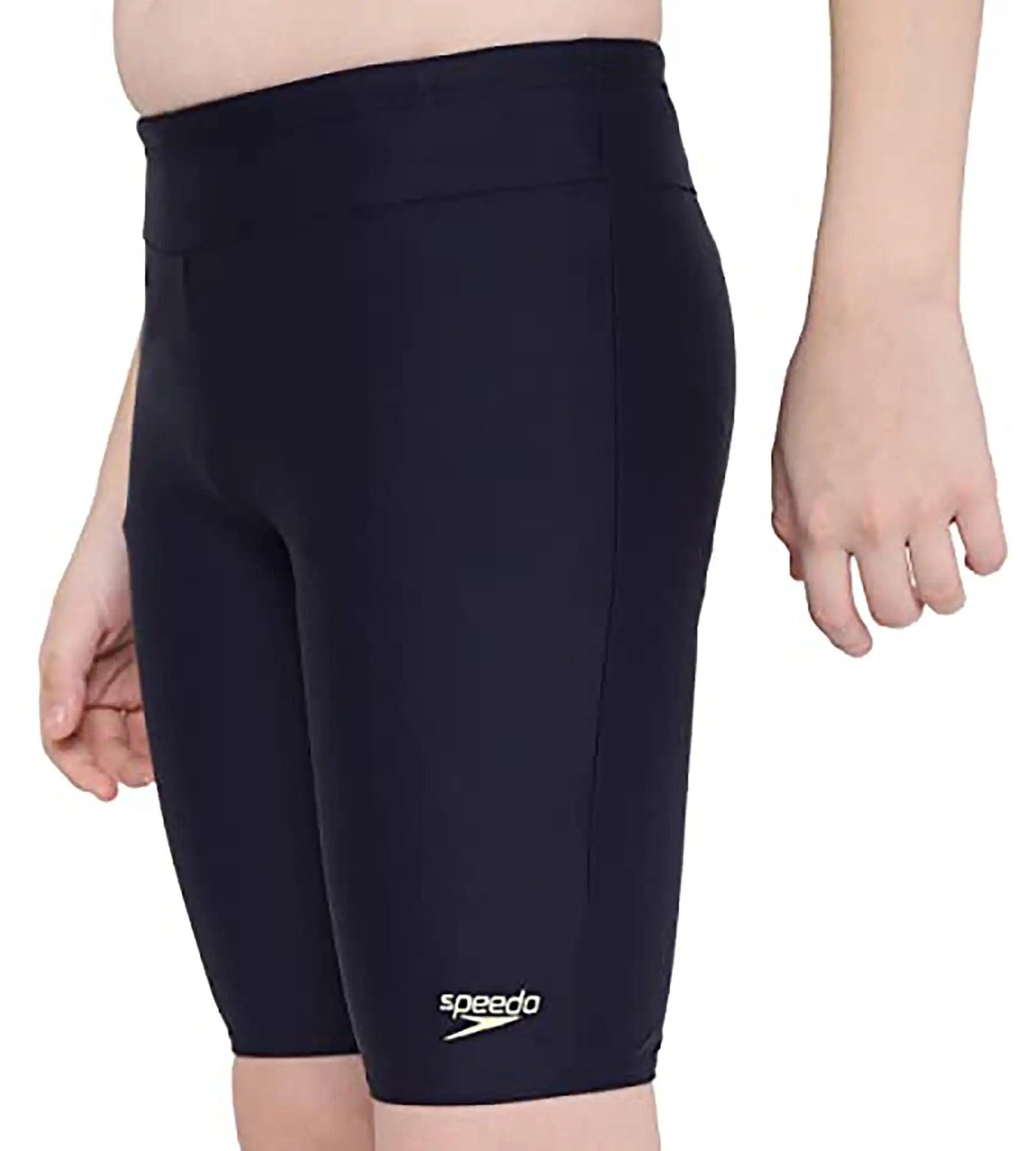 Buy Speedo Essential Houston Jammer True Navy-Spritz Swimwear Online | Speedo India