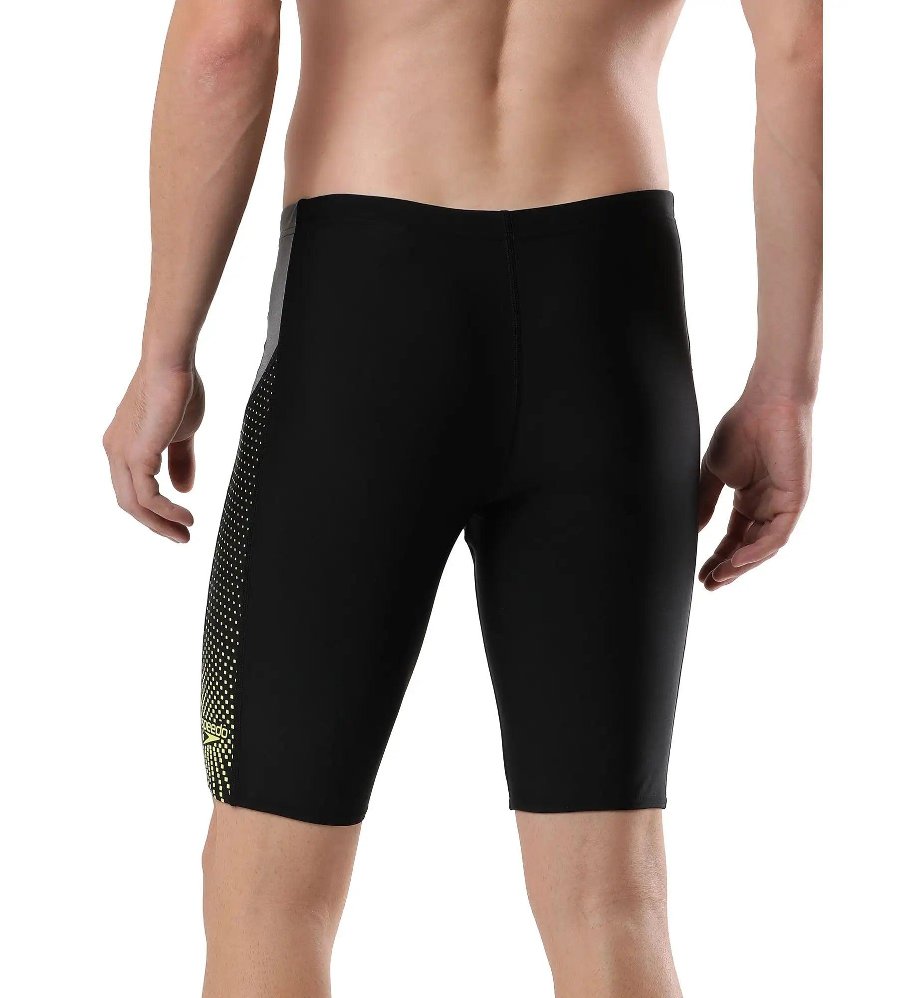 Buy Speedo Adult Male Dive Jammer Black-Dove Grey-Spritz Swimwear ...