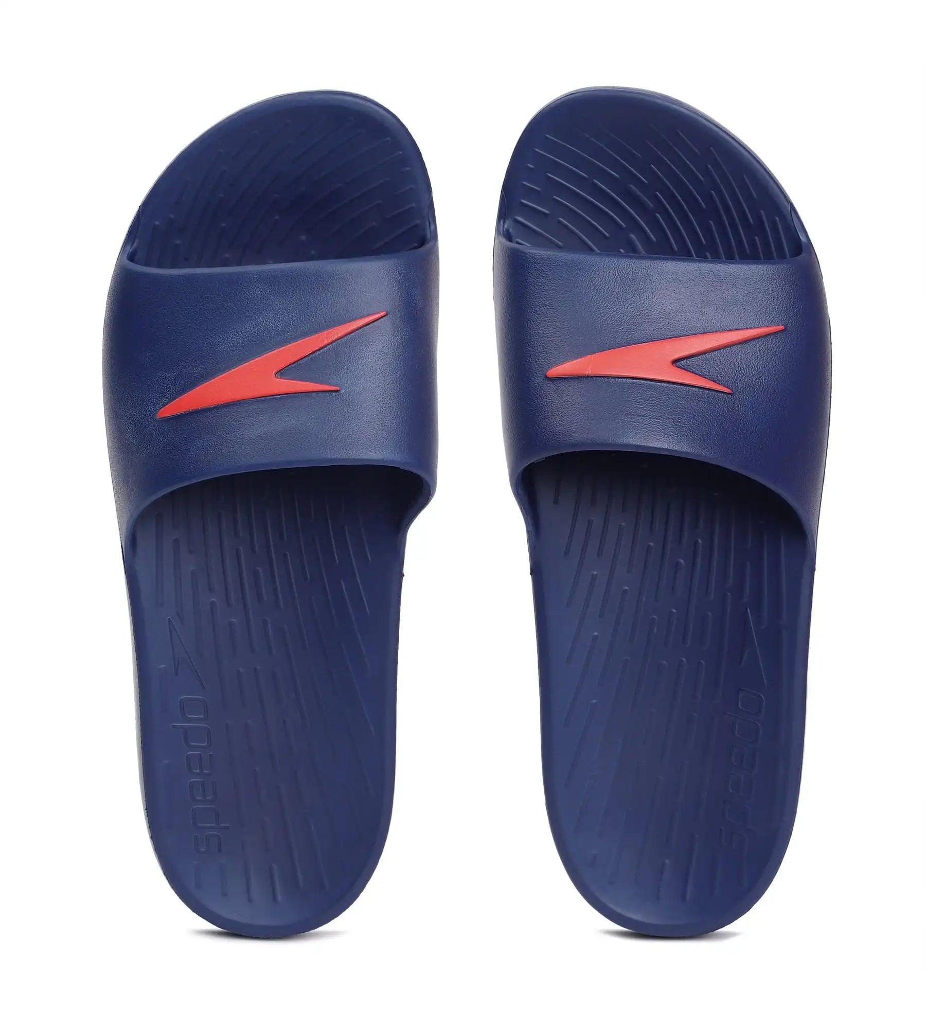 Buy Speedo Single Colour Slide Ammonite-Fed Red Footwear Online ...